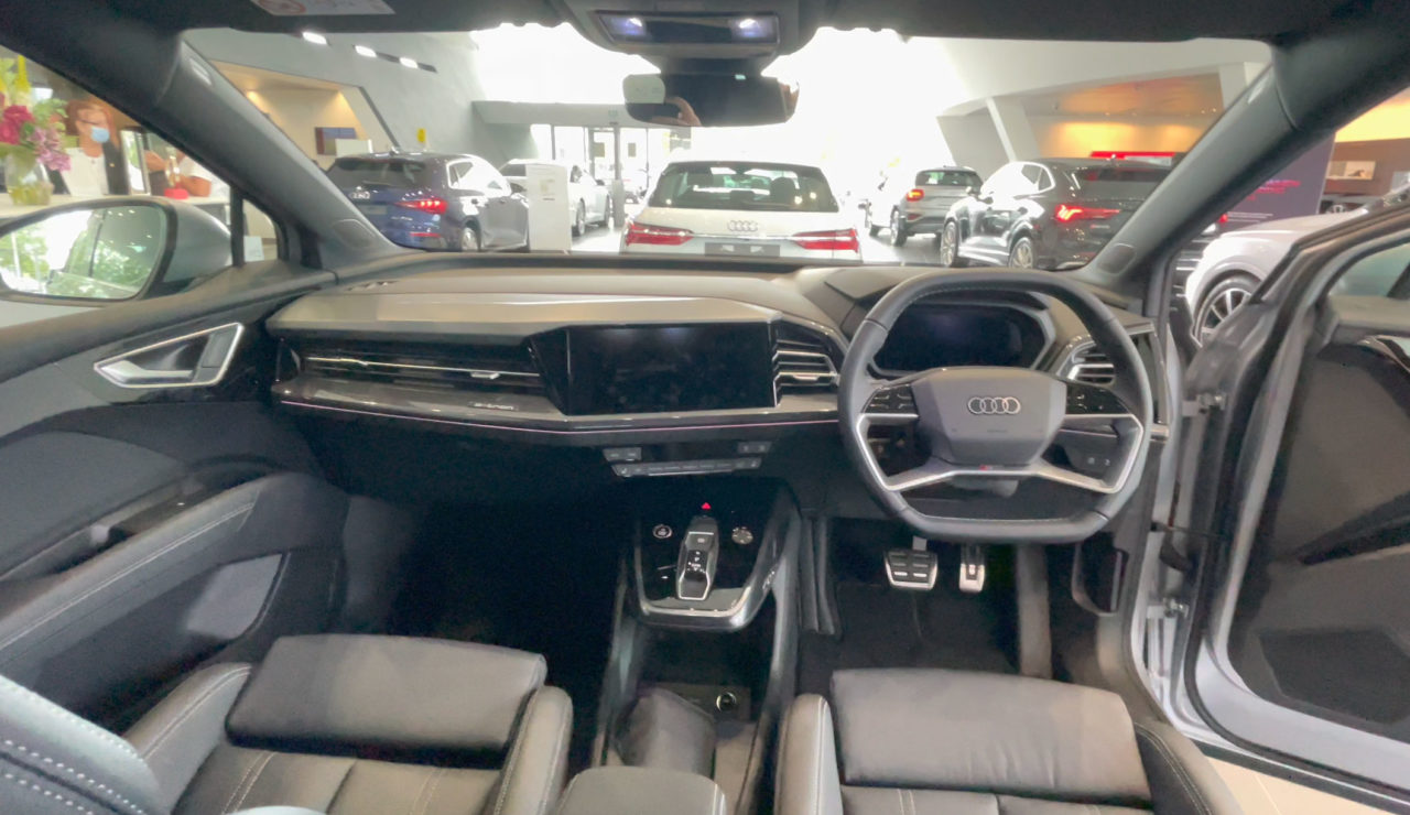 Audi Q4 E-Tron test drive and first impressions compared with the Model ...